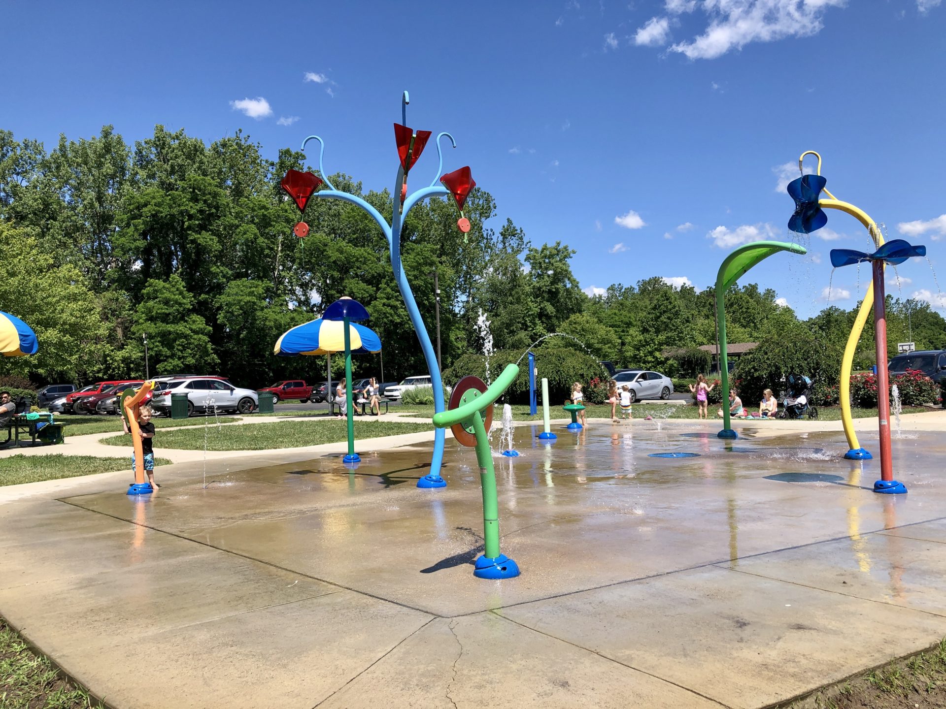 Hummel Park Playgrounds and Splash Pad - Indy's Child
