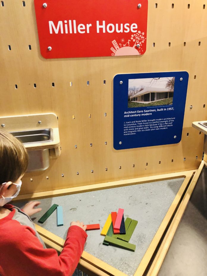 Kidscommons Children's Museum located in downtown Columbus, Indiana