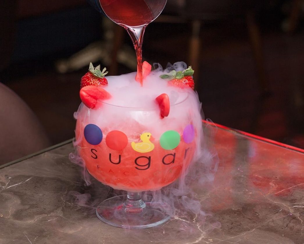 The Sugar Factory is in Downtown Indianapolis