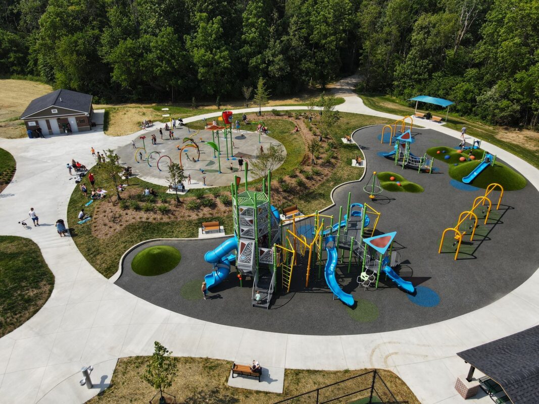 Kephart Park: An Amazing New Playground in Bargersville, IN - Indy's ...