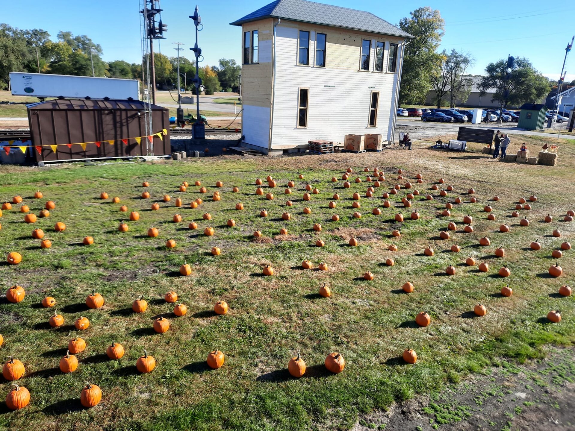 All Aboard The Pumpkin Train- Train Ride to the Pumpkin Patch
