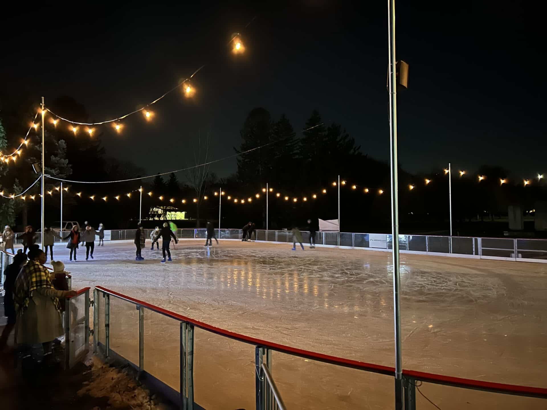The Holliday Park Ice Rink - Outdoor Ice Skating