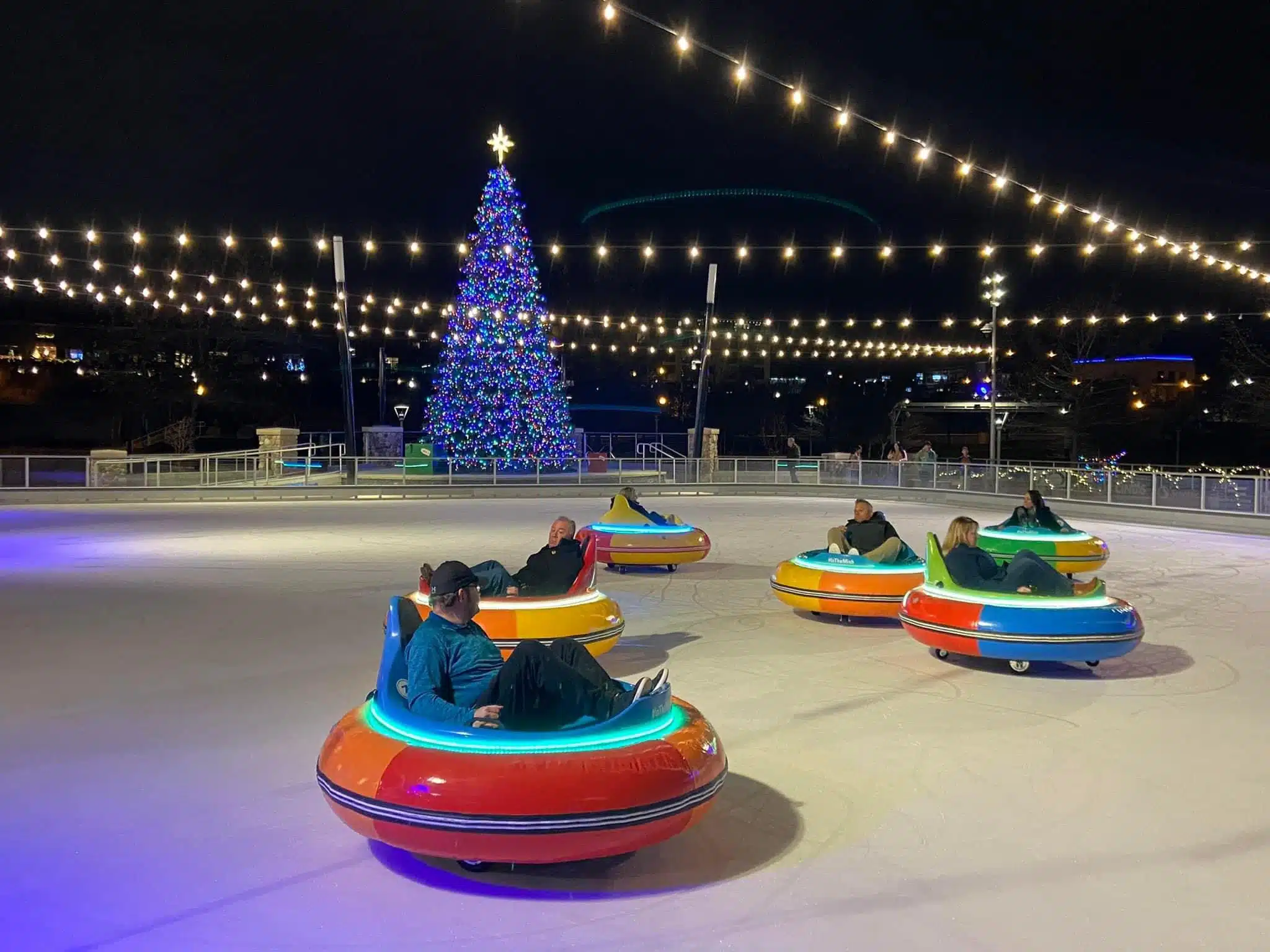 Worth the Drive: Ice Bumper Cars at Ironworks Ice Rink - Indy's Child ...